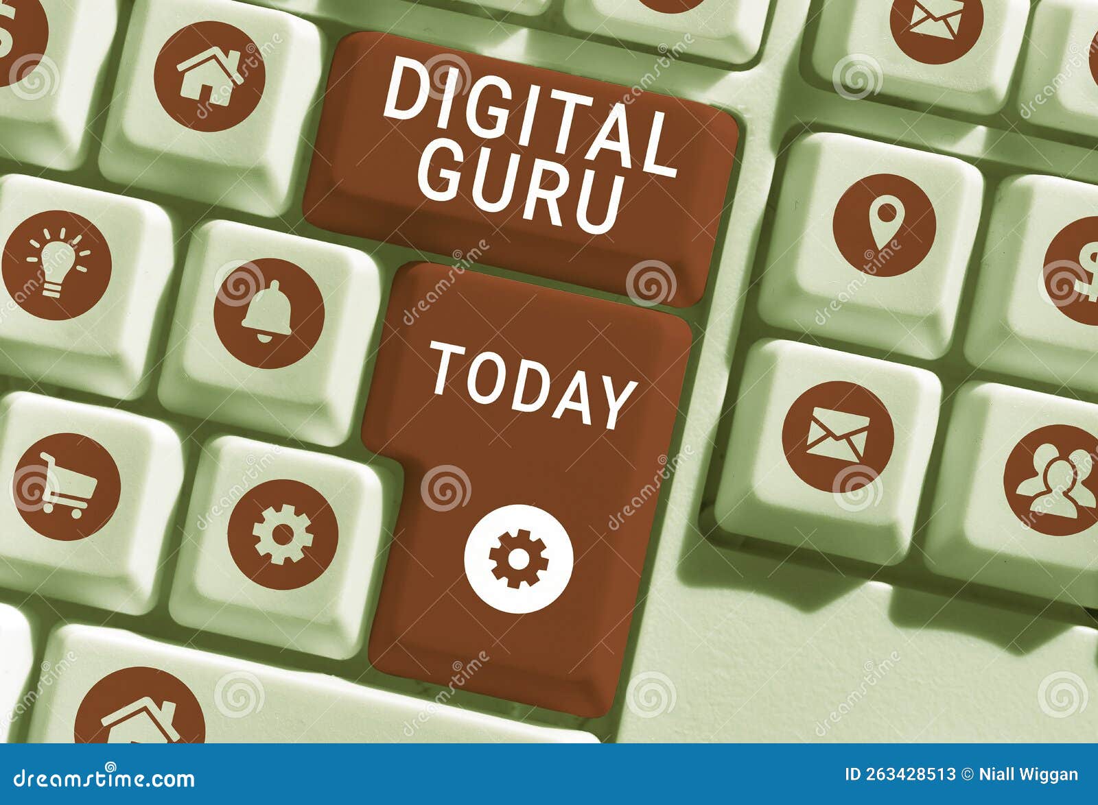 Writing Displaying Text Digital Guru. Word for Teacher and Intellectual ...