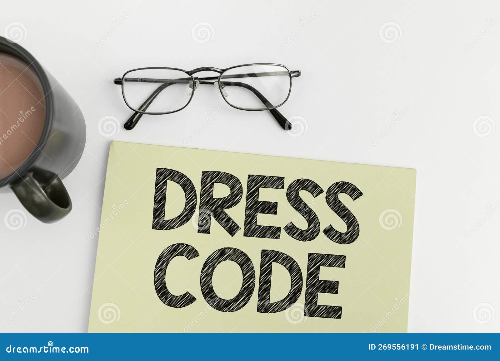 Text Showing Inspiration Dress Code. Conceptual Photo an Accepted Way ...
