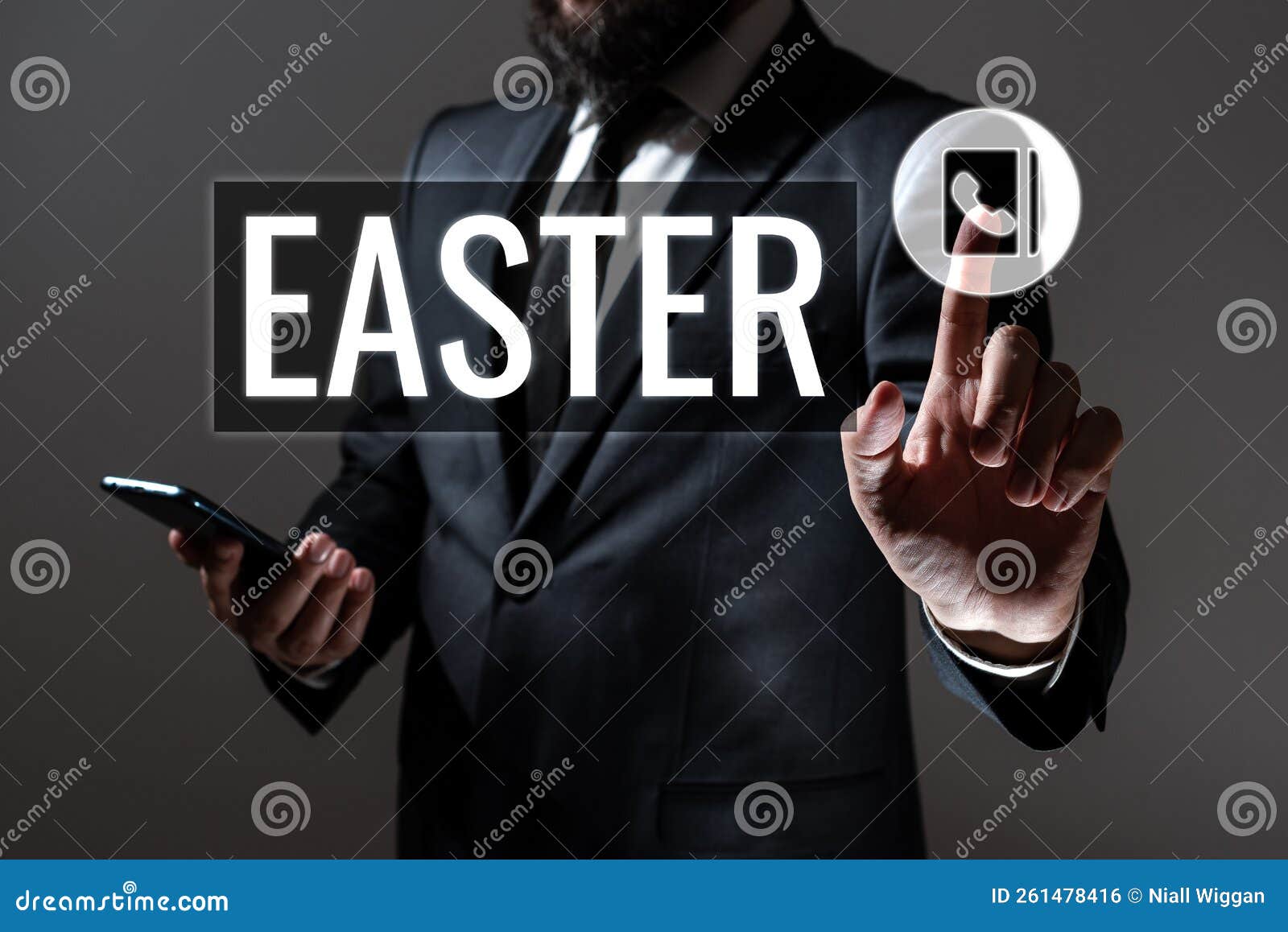 Writing Displaying Text Easter. Internet Concept Holiday Commemorating ...