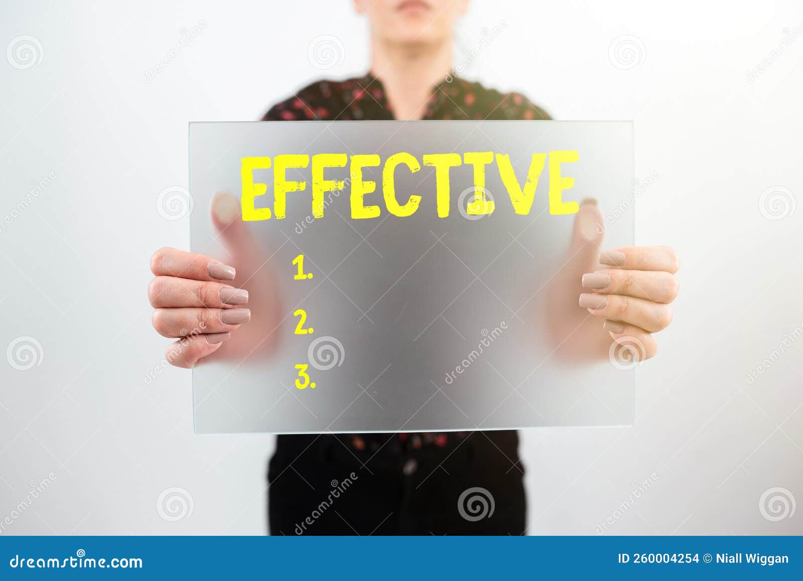 Text Sign Showing Effective. Business Showcase Equal To the Rate of ...