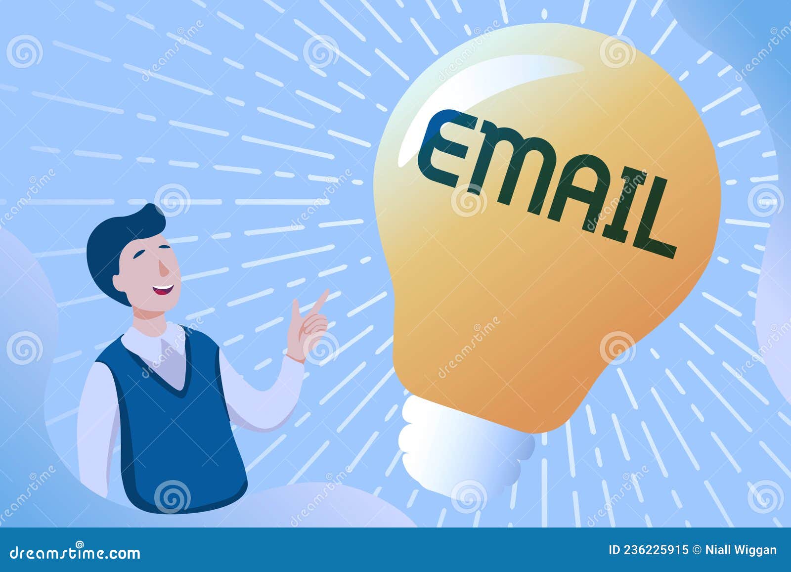 Writing Displaying Text Email. Word Written on Sending a Commercial ...