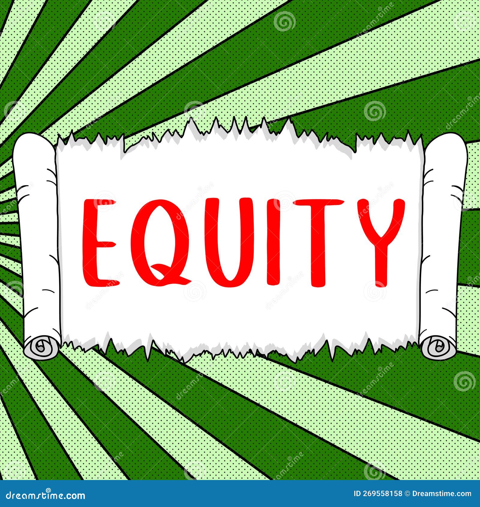 Writing Displaying Text Equity. Concept Meaning Quality of Being Fair ...