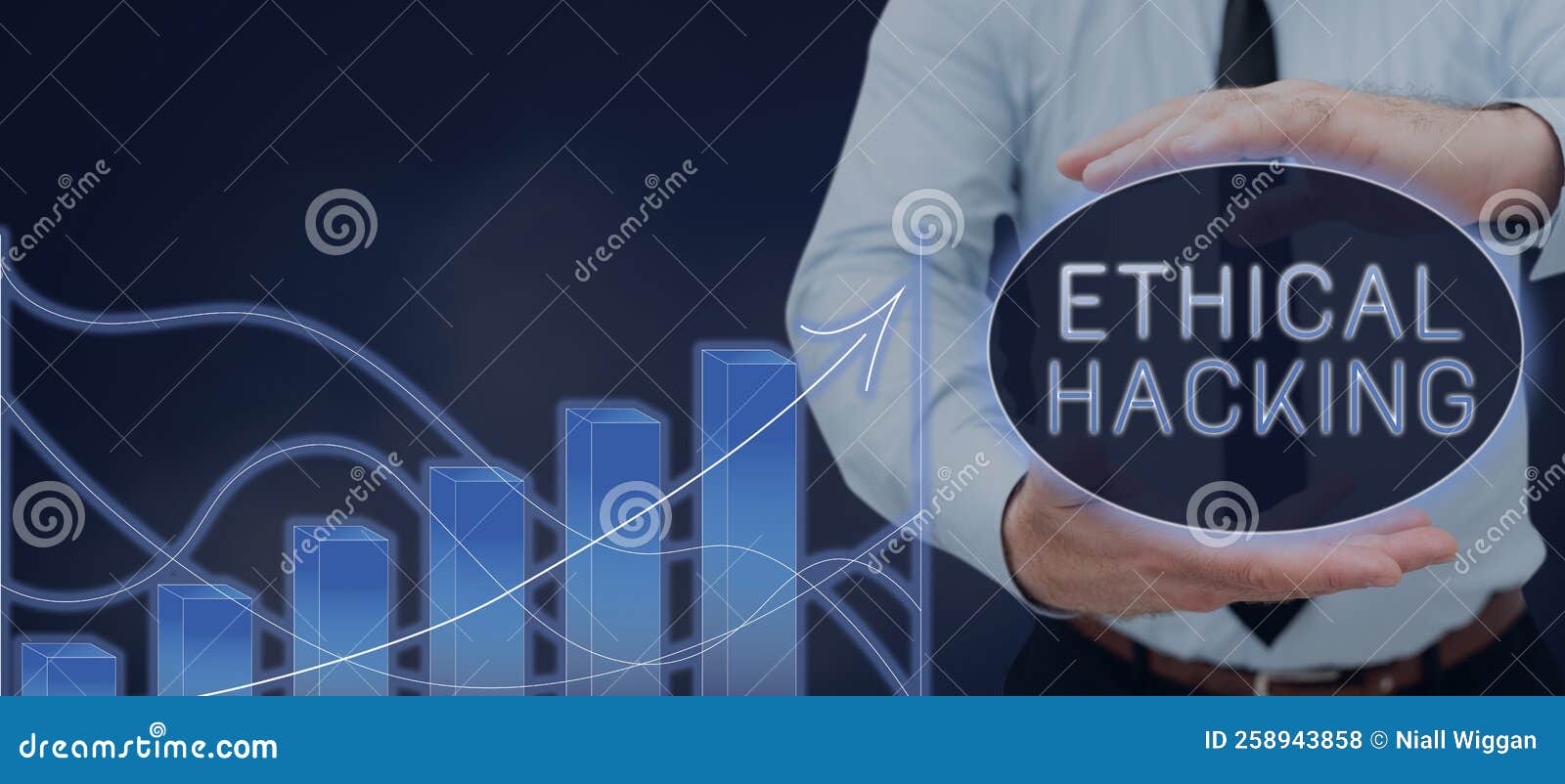 Writing Displaying Text Ethical Hacking. Concept Meaning a Legal ...