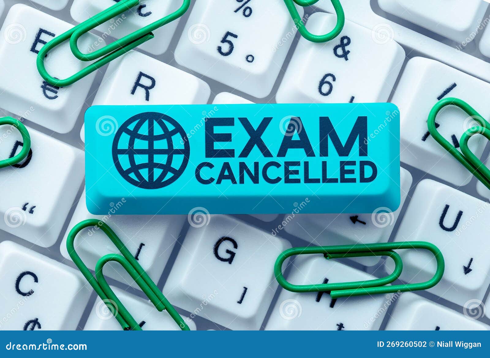 Writing Displaying Text Exam Cancelled. Internet Concept the Precise ... Writing Displaying Text Exam Cancelled. Internet Concept the Precise ...