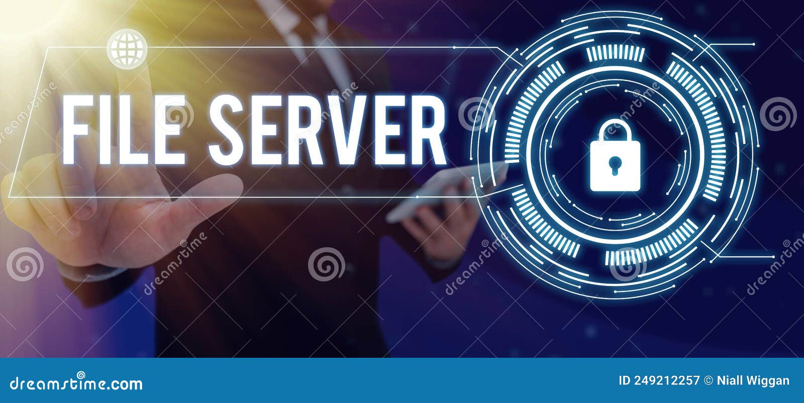 Writing Displaying Text File Server. Conceptual Photo Device Which ... Writing Displaying Text File Server. Conceptual Photo Device Which ...