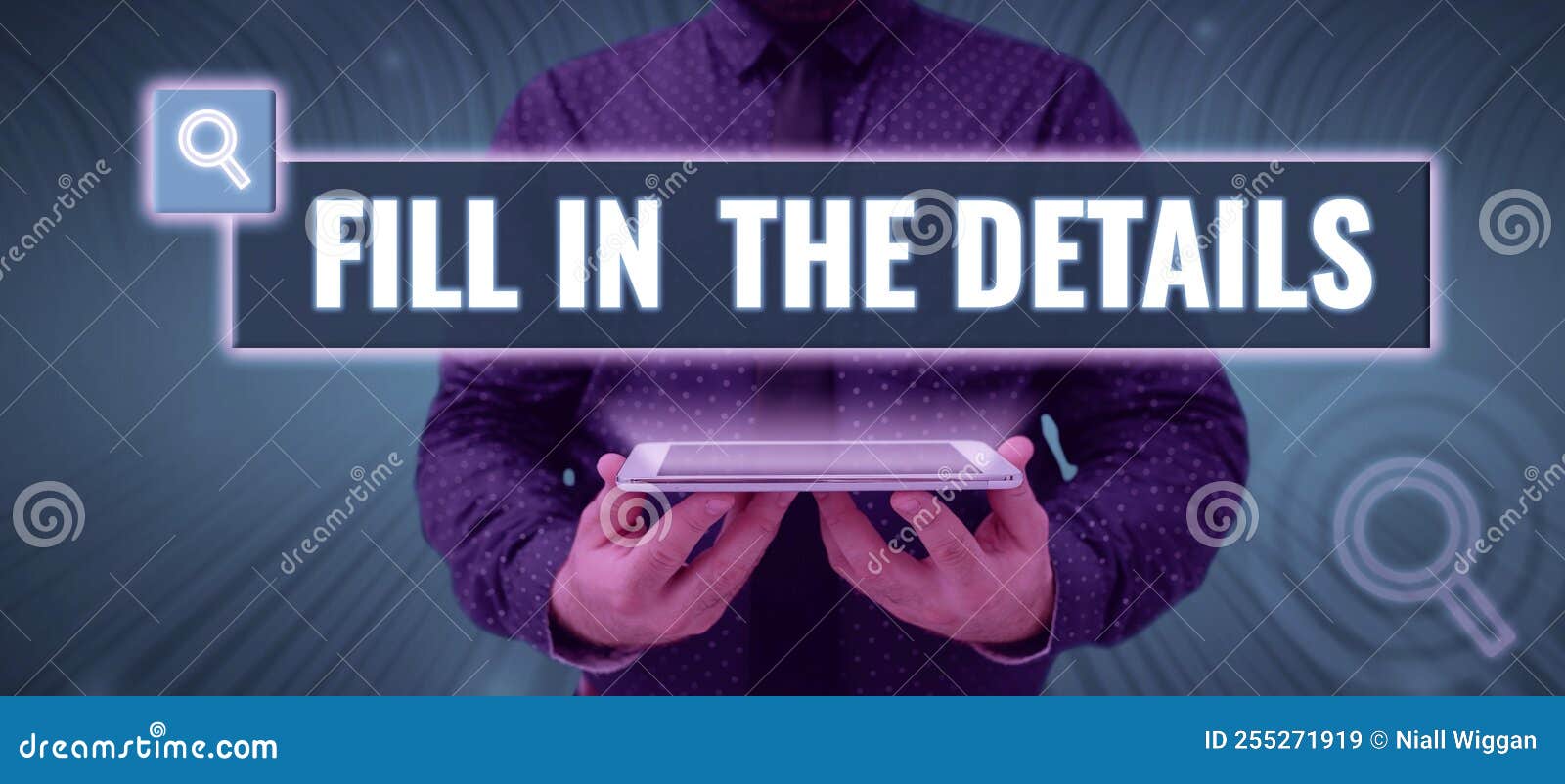 Writing Displaying Text Fill in the Details. Business Showcase Add ...