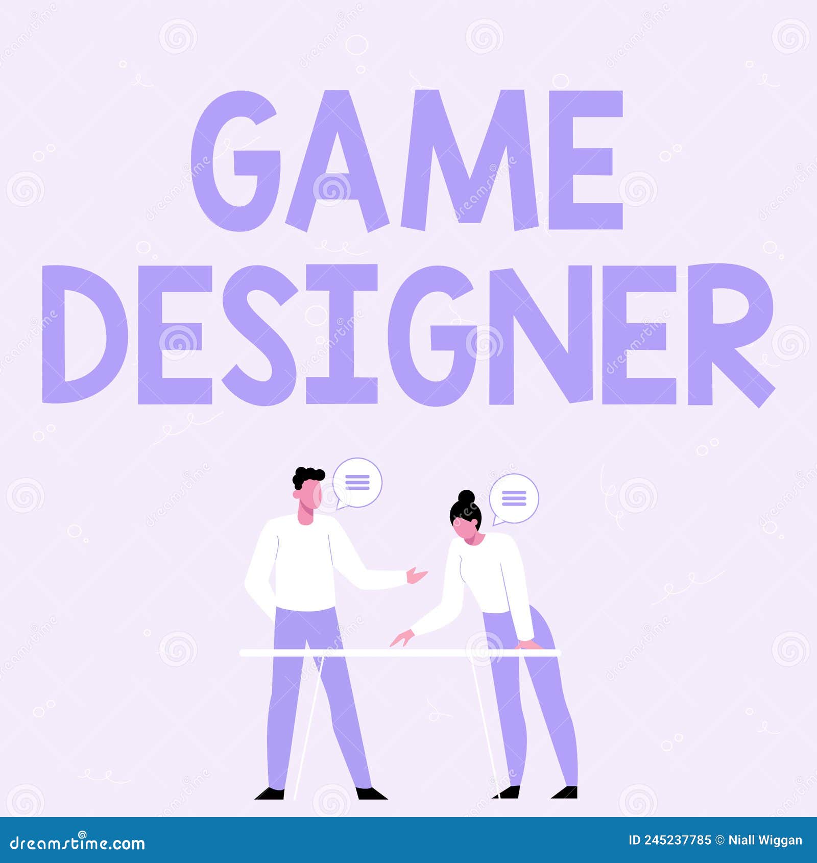 Writing Displaying Text Game Designer. Word for Campaigner Pixel ...