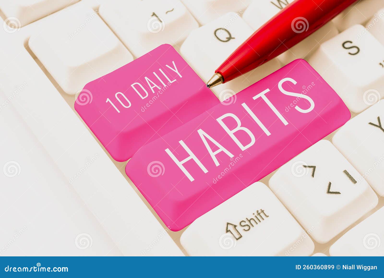 Writing Displaying Text 10 daily Habits. Word for Intelligence Needed ... Writing Displaying Text 10 daily Habits. Word for Intelligence Needed ...