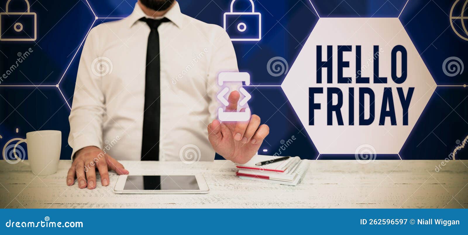 Writing Displaying Text Hello Friday. Business Approach Greetings on ... Writing Displaying Text Hello Friday. Business Approach Greetings on ...