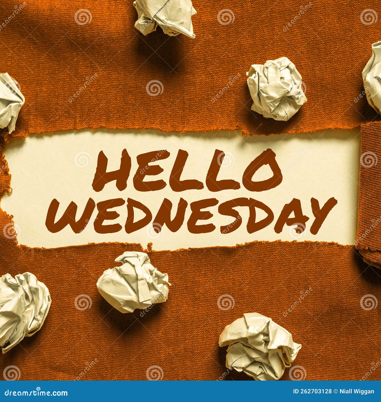 Writing Displaying Text Hello Wednesday. Concept Meaning Hump Day ...
