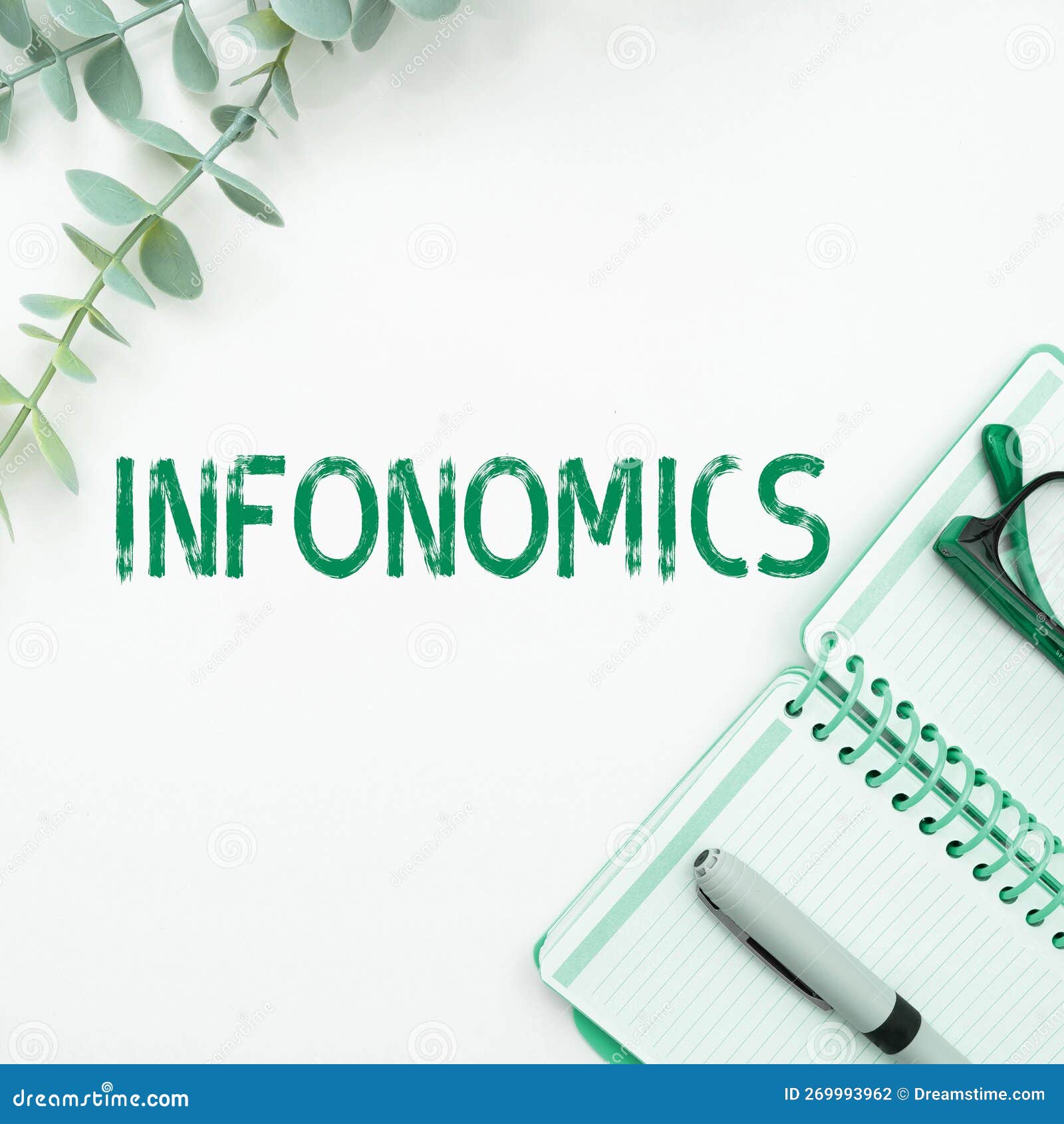 Writing Displaying Text Infonomics. Business Approach Visual Image Used ...