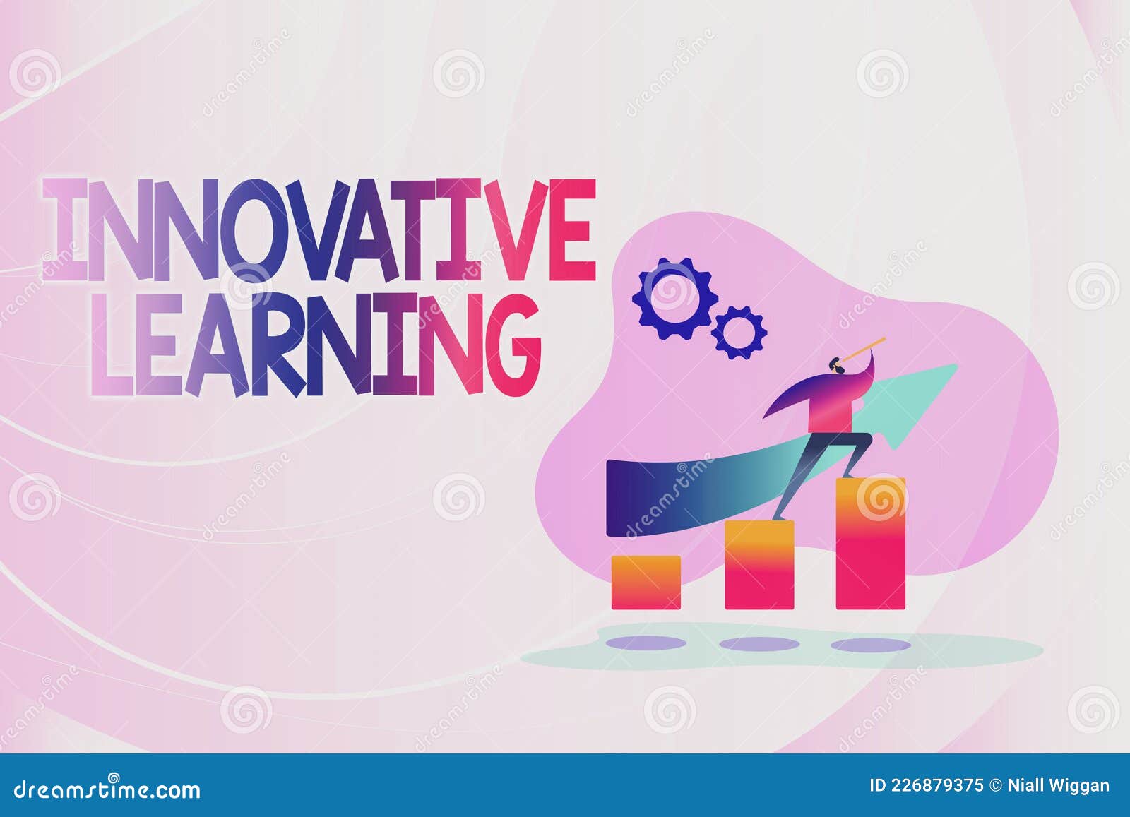 Text Showing Inspiration Innovative Learning. Concept Meaning ...
