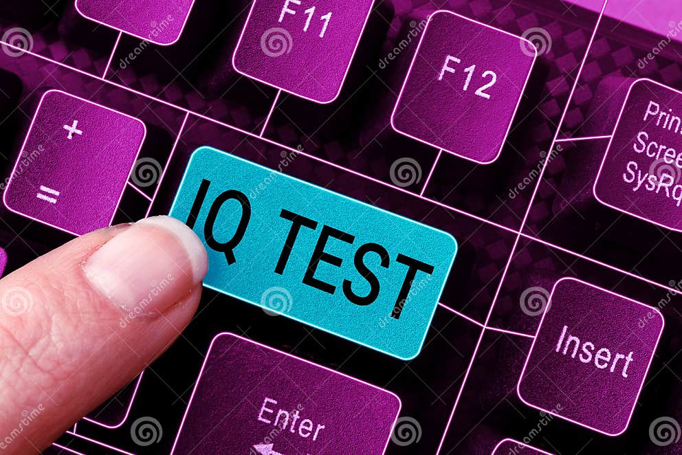 Writing Displaying Text Iq Test. Business Approach Attempt To Measure ... Writing Displaying Text Iq Test. Business Approach Attempt To Measure ...