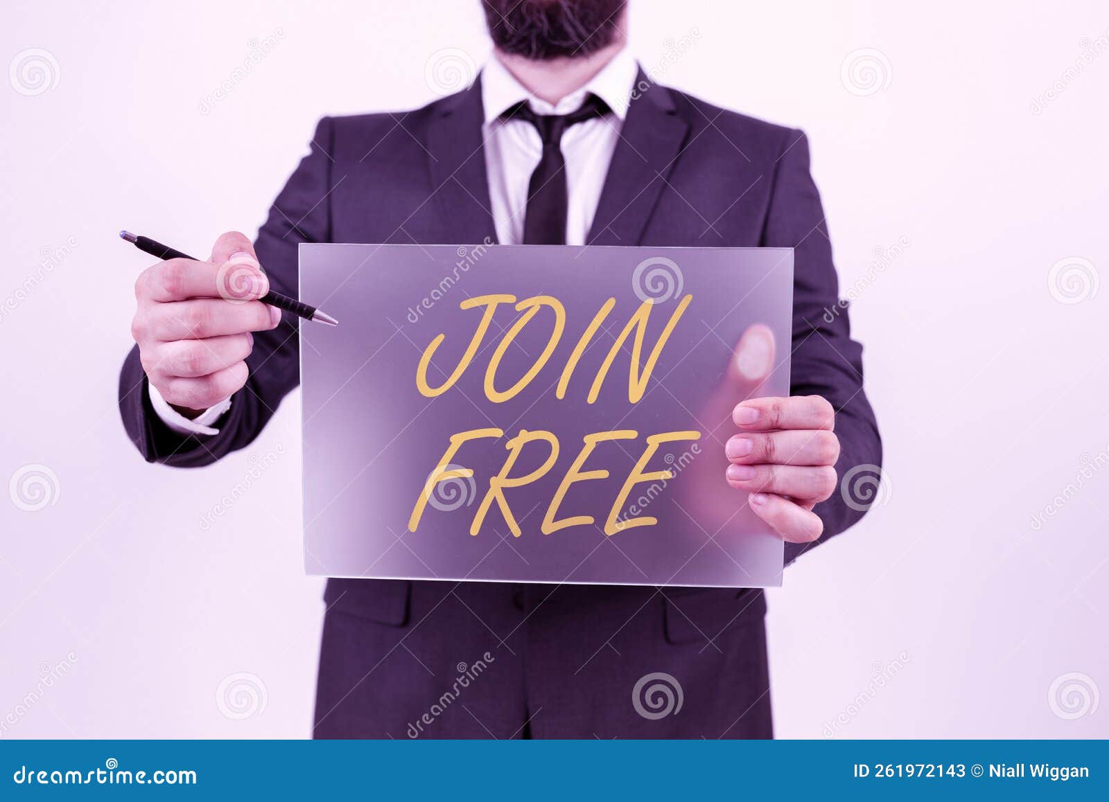 Writing Displaying Text Join Free. Word Written on the Act or an ...