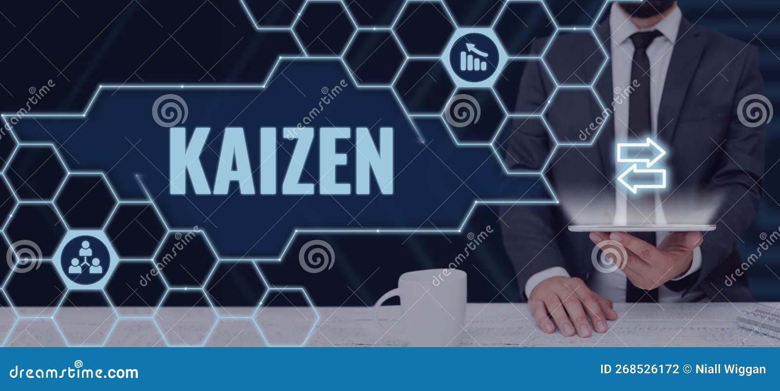 Writing Displaying Text Kaizen. Word for a Japanese Business Philosophy ... Writing Displaying Text Kaizen. Word for a Japanese Business Philosophy ...