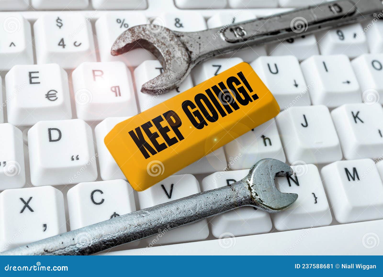 Text Caption Presenting Keep Going. Business Concept To Continue Living ...