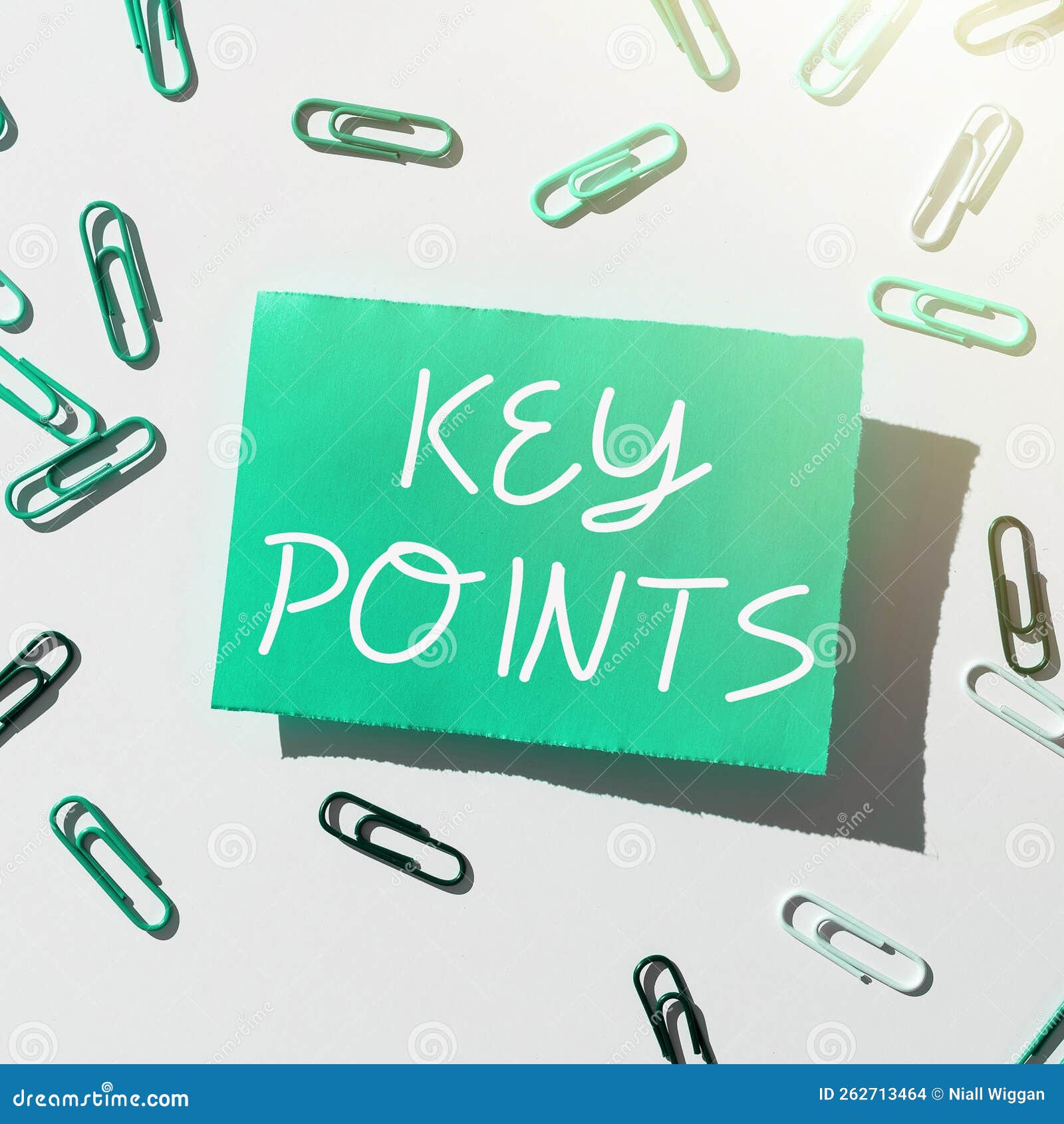 Writing Displaying Text Key Points. Business Idea Most Important Piece ...