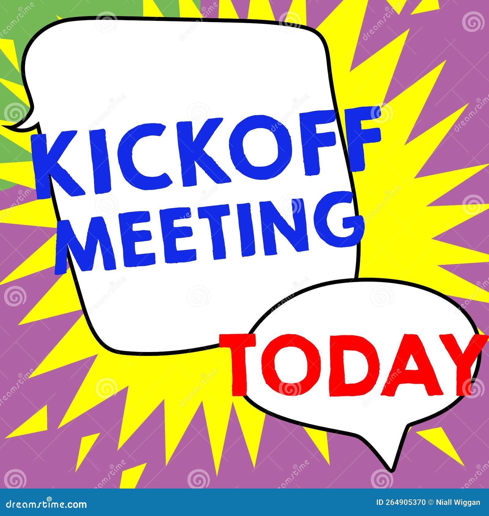 Writing Displaying Text Kickoff Meeting. Internet Concept Special ... Writing Displaying Text Kickoff Meeting. Internet Concept Special ...