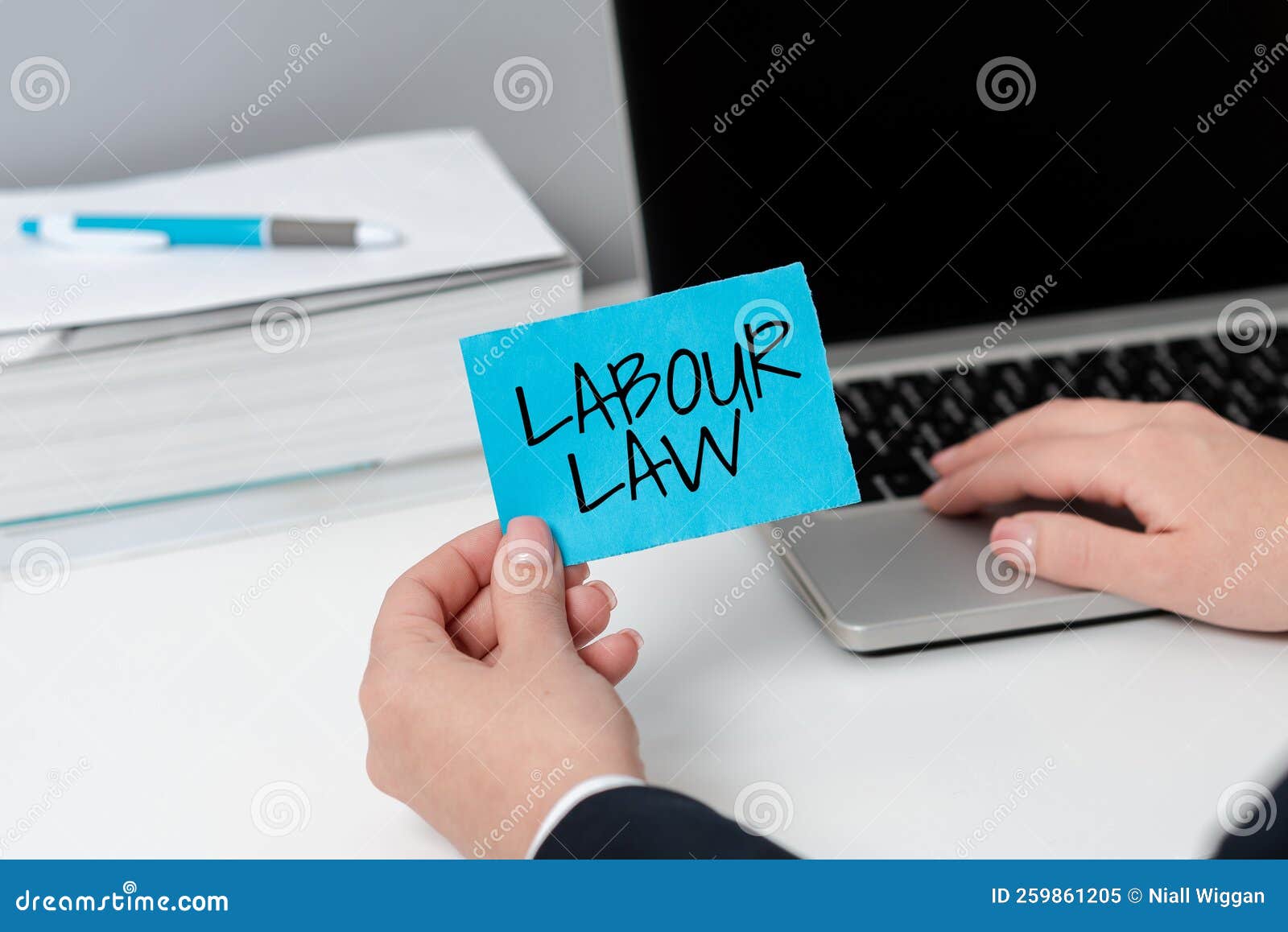 Writing Displaying Text Labour Law. Business Idea Rules Implemented by ... Writing Displaying Text Labour Law. Business Idea Rules Implemented by ...
