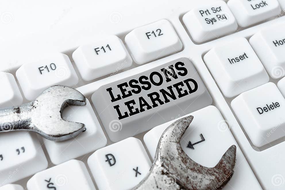 Writing Displaying Text Lessons Learned. Word for Experiences Distilled Project that Should ...