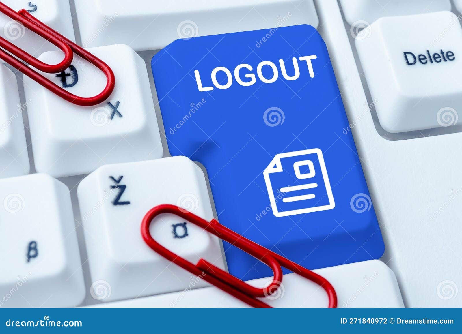 Writing Displaying Text Logout. Business Idea Go through Procedures To Conclude Use of Computer ...