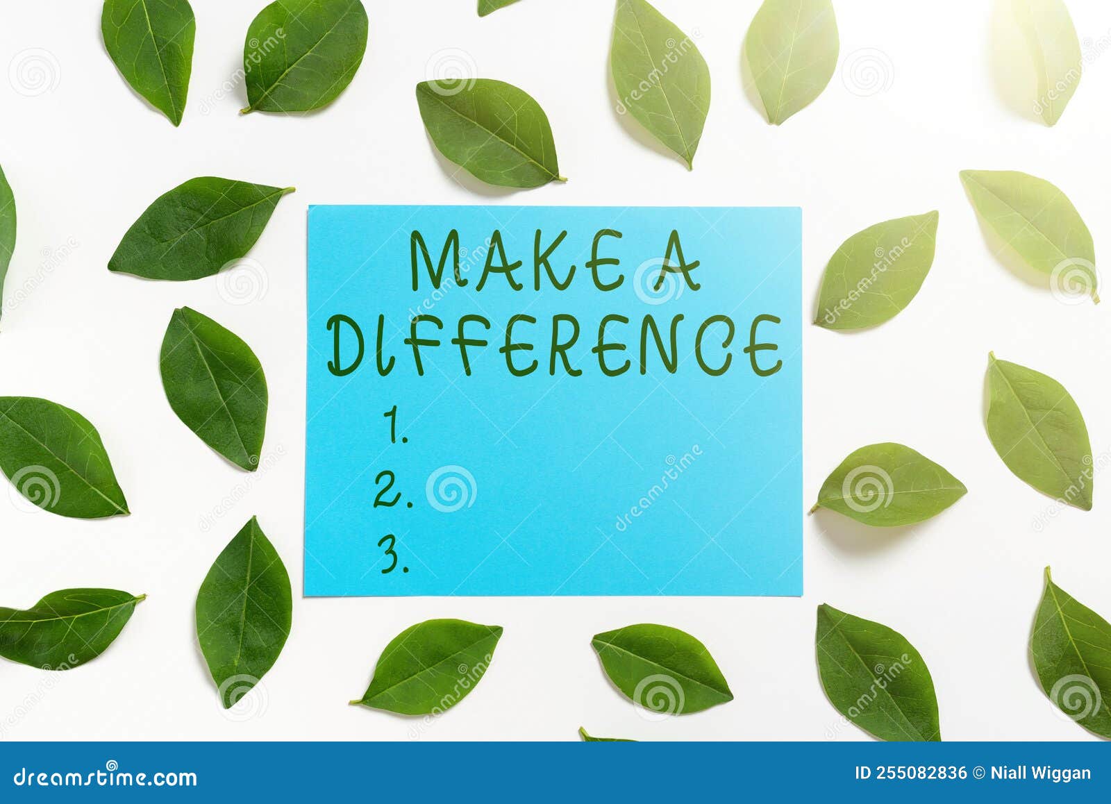 Writing Displaying Text Make a DifferenceMark an Effect on a Person or ...