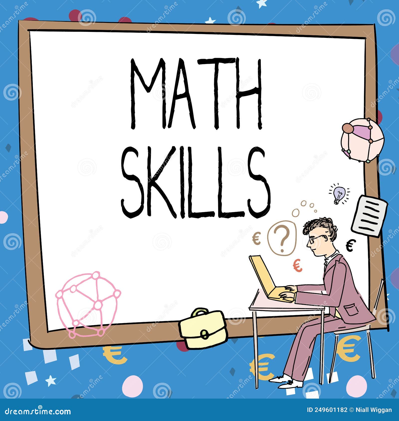 Writing Displaying Text Math Skills Word For Starting To Learn How To Count Numbers Add Divide