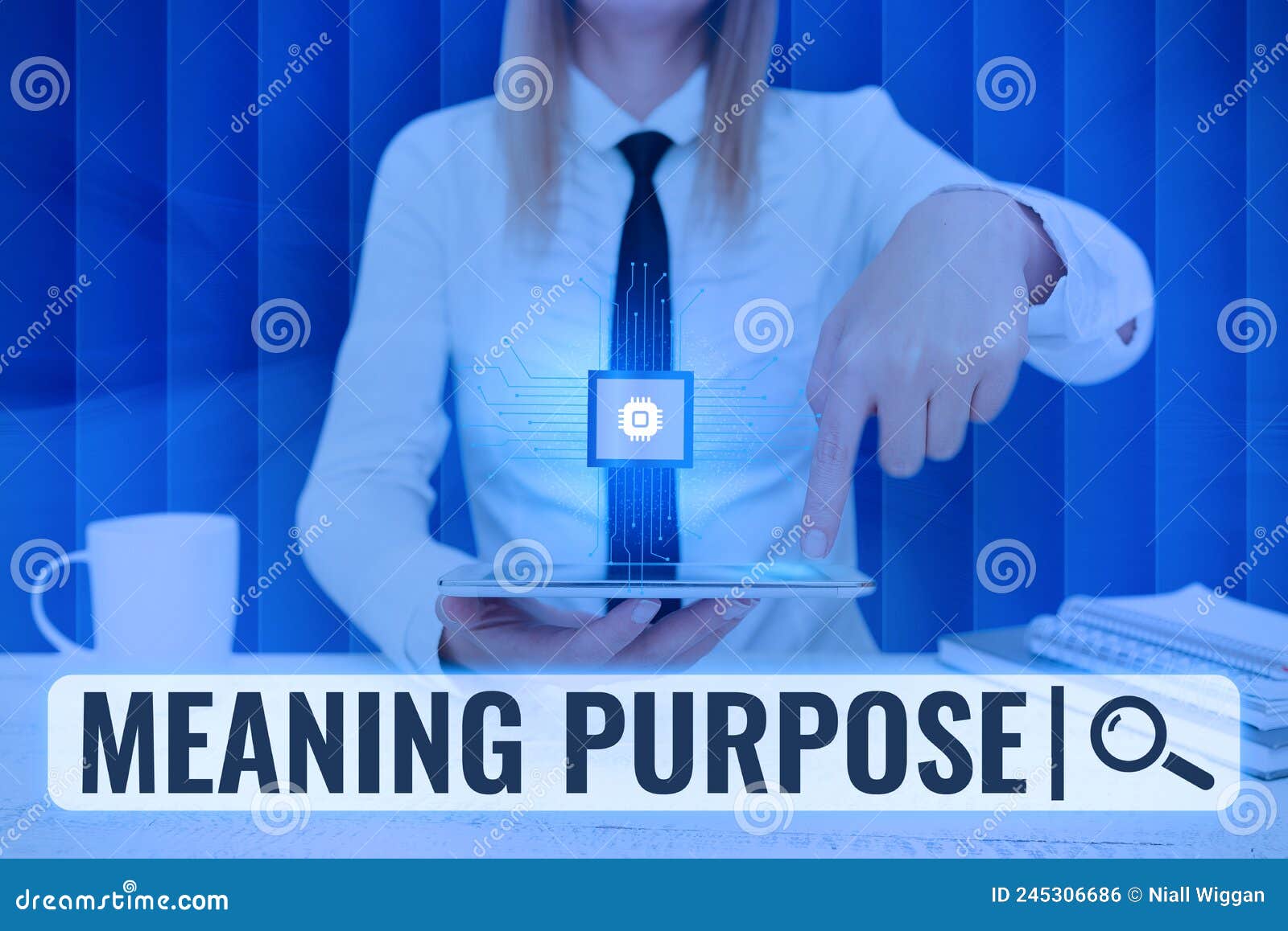 Writing Displaying Text Meaning Purpose. Word Written on the Reason for ...