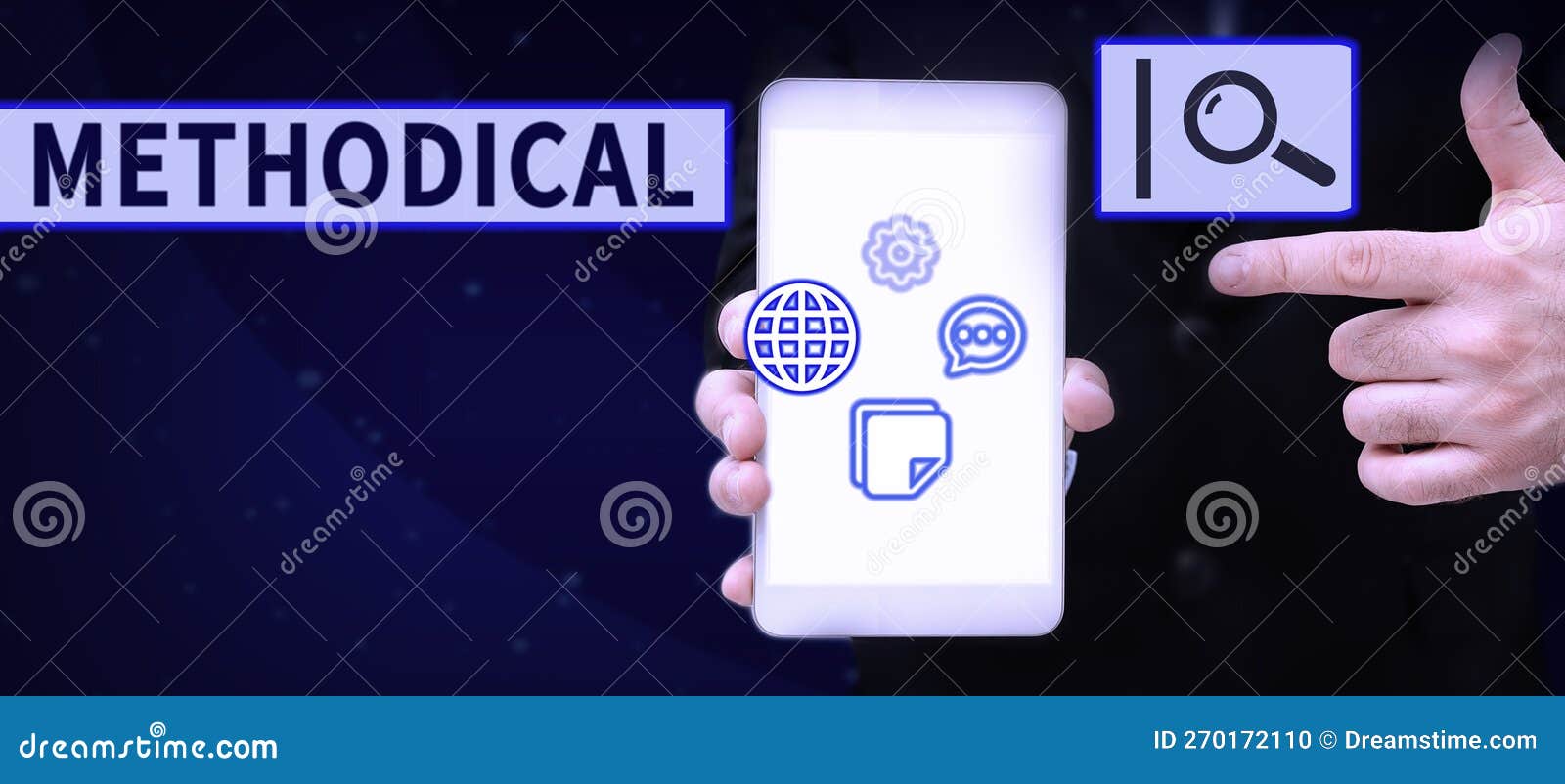 Text Showing Inspiration Methodical. Business Concept System of Methods Used in a Study or ...