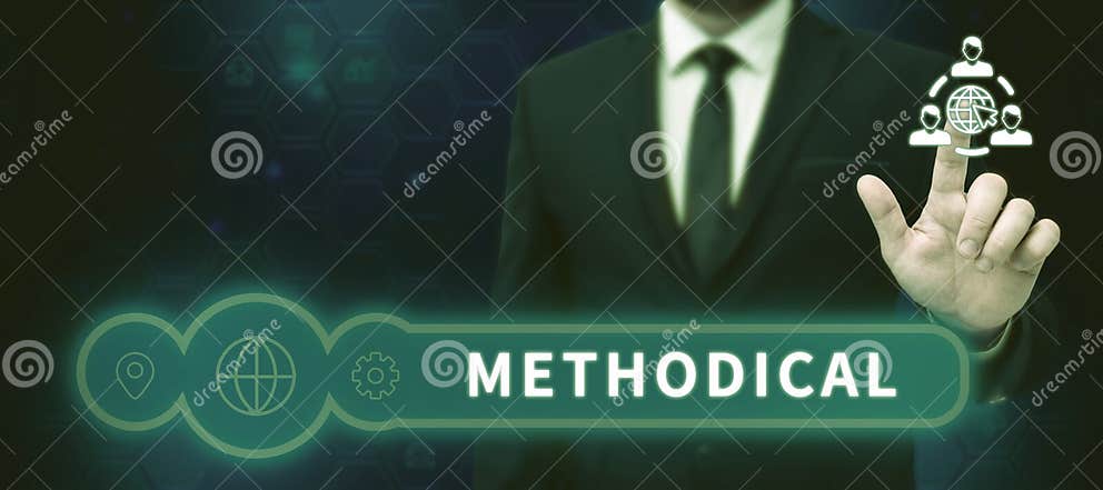 Writing Displaying Text Methodical. Internet Concept System of Methods ...