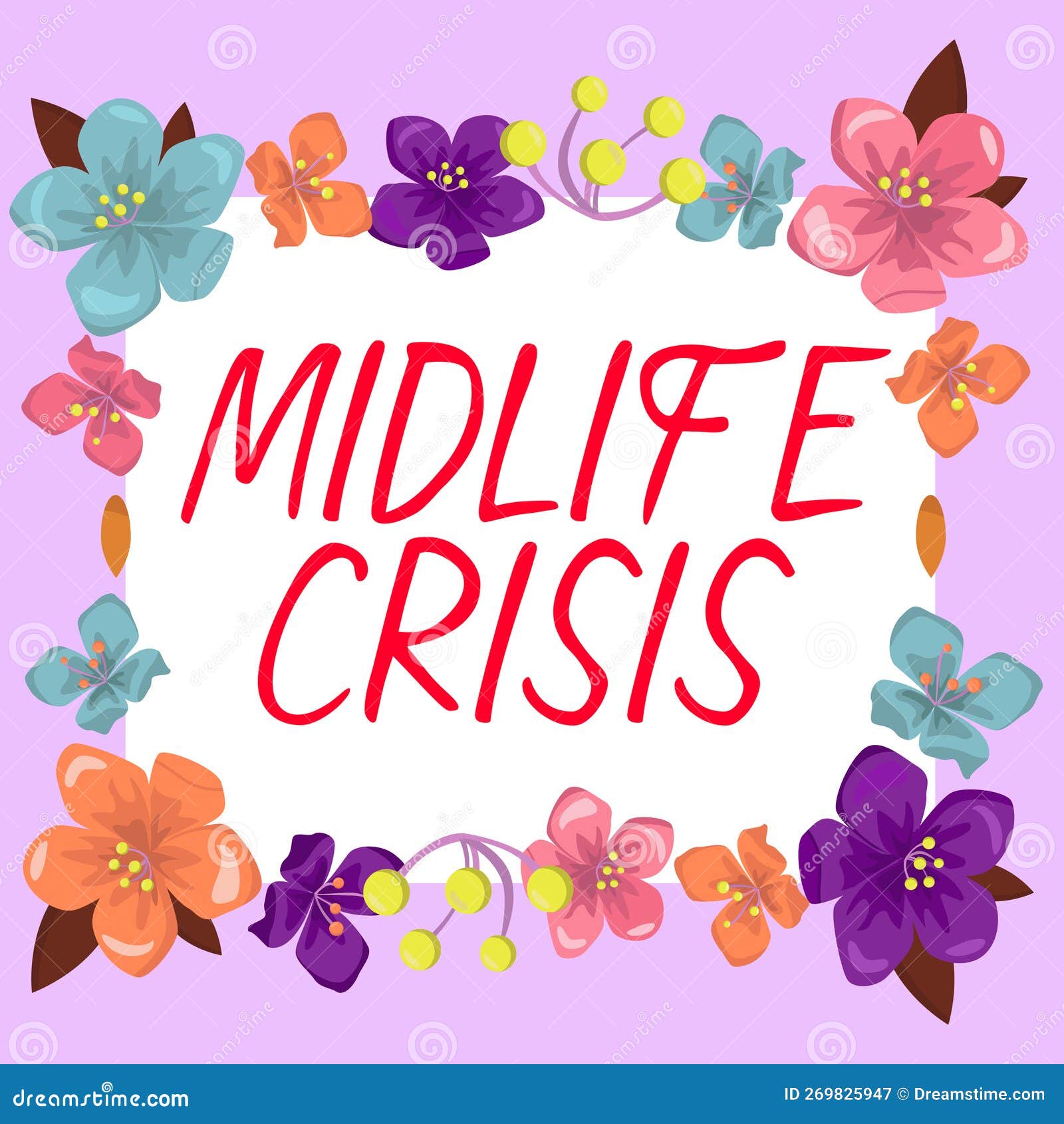 Writing Displaying Text Midlife Crisis. Word for Software Development ...