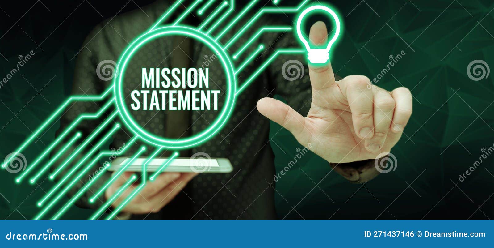 Text Showing Inspiration Mission Statement. Business Concept Formal ...