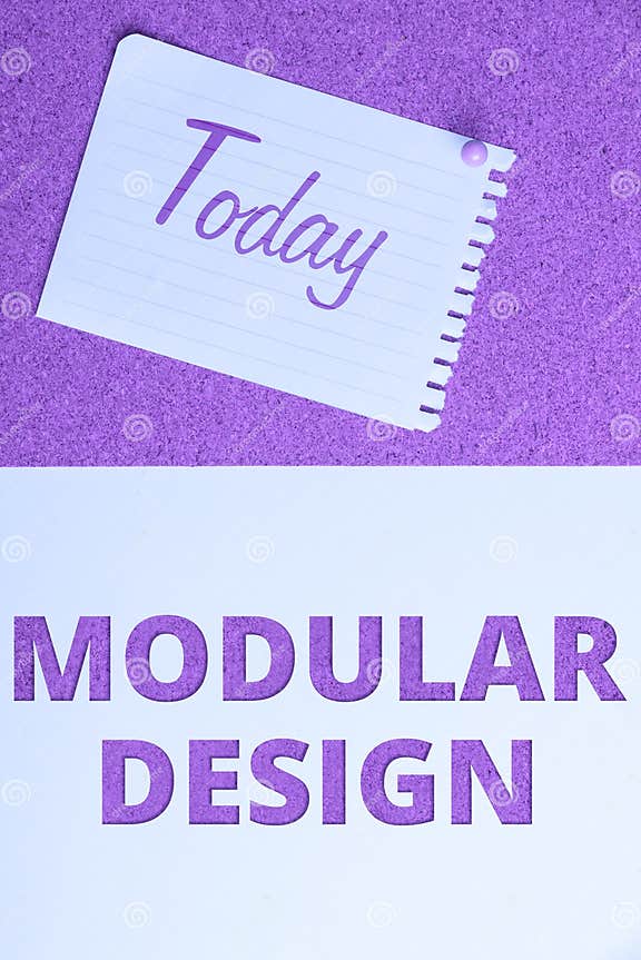 Conceptual Display Modular Design. Concept Meaning Using Technology As ...