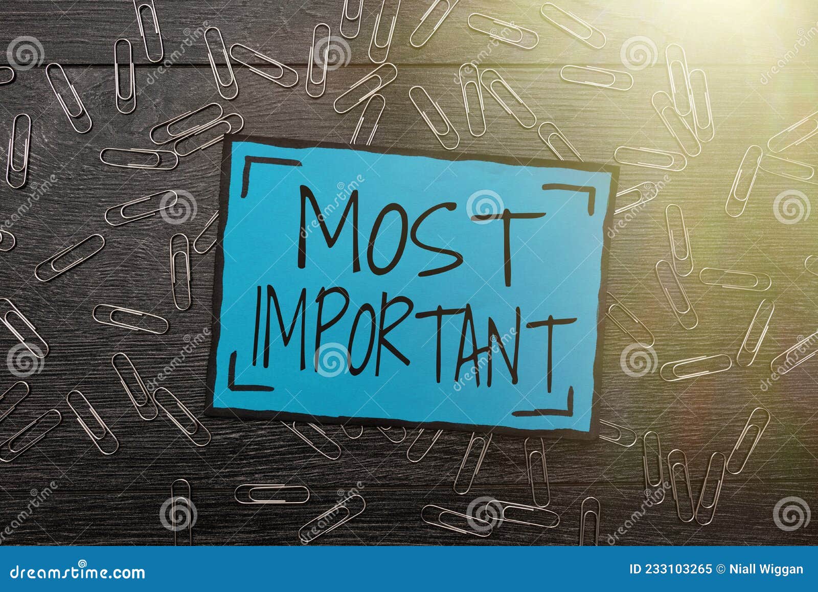 Writing Displaying Text Most Important. Word for Greatest or Highest ...