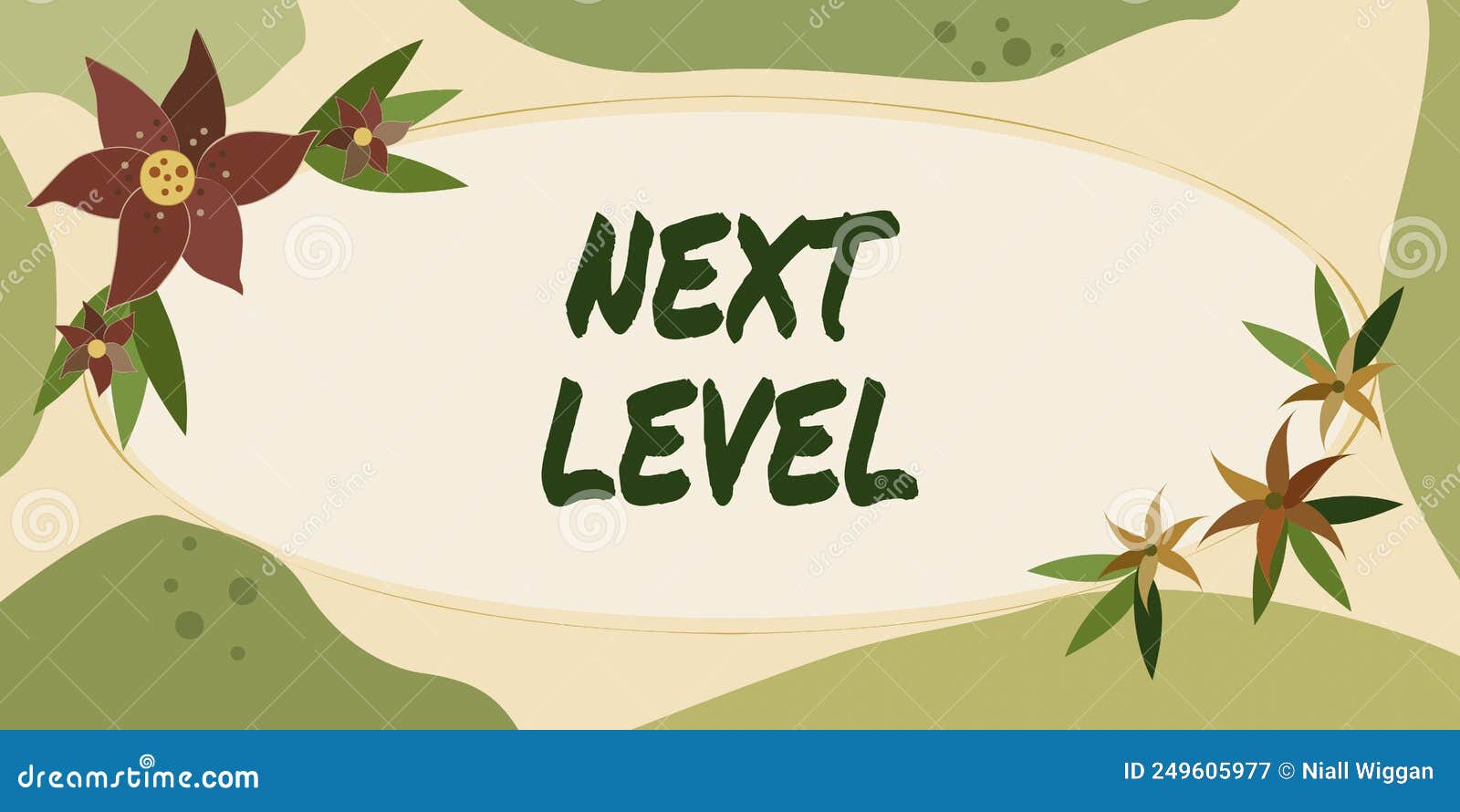 Writing Displaying Text Next Level. Concept Meaning Having More Than ...