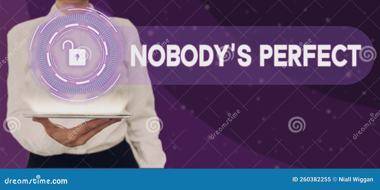 Writing Displaying Text Nobody S is Perfect. Internet Concept Used To ... Writing Displaying Text Nobody S is Perfect. Internet Concept Used To ...