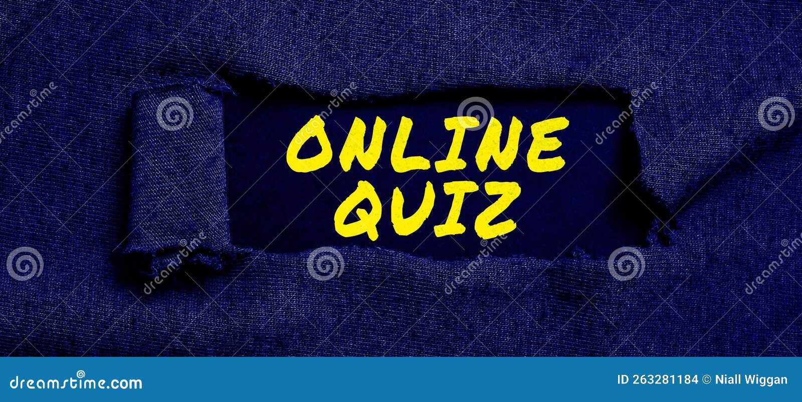 Writing Displaying Text Online Quiz. Concept Meaning Game or a Mind ...