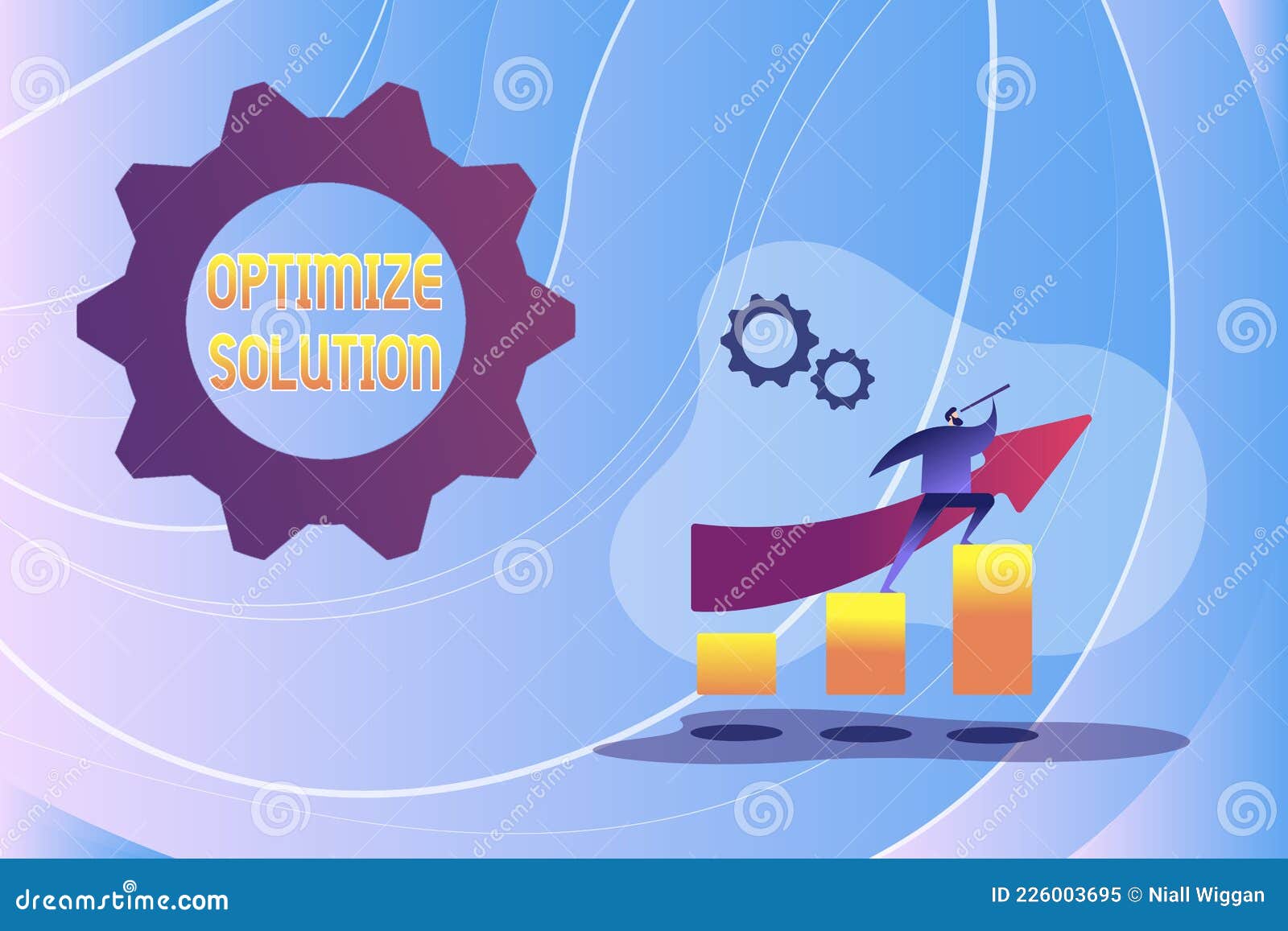 Inspiration Showing Sign Optimize Solution. Business Overview Process ...