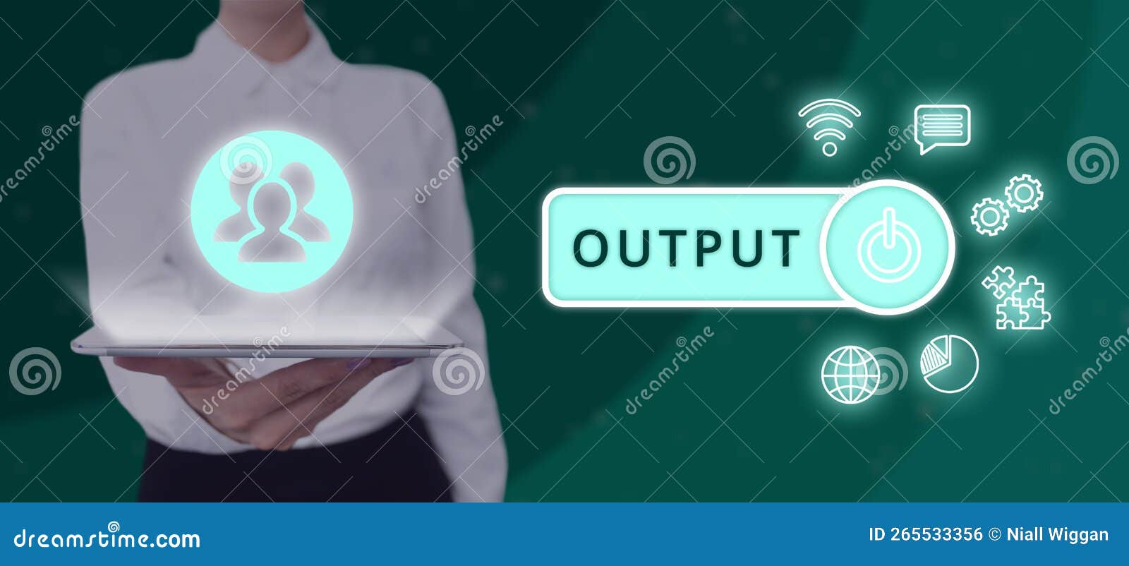 Writing Displaying Text Output. Business Idea the Final Result of ...