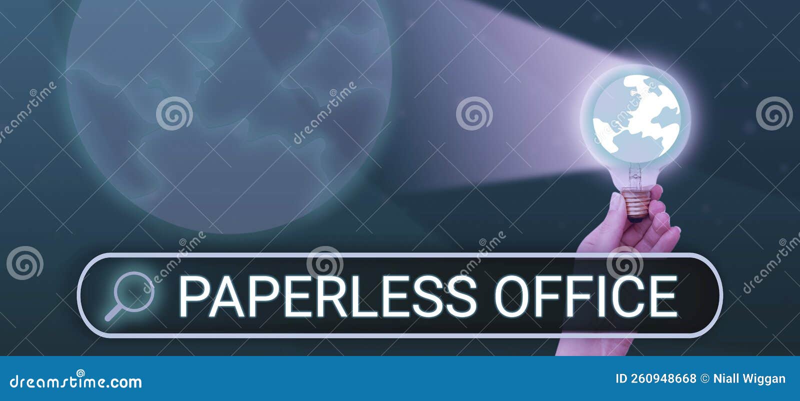 Writing Displaying Text Paperless Office. Internet Concept Work ...