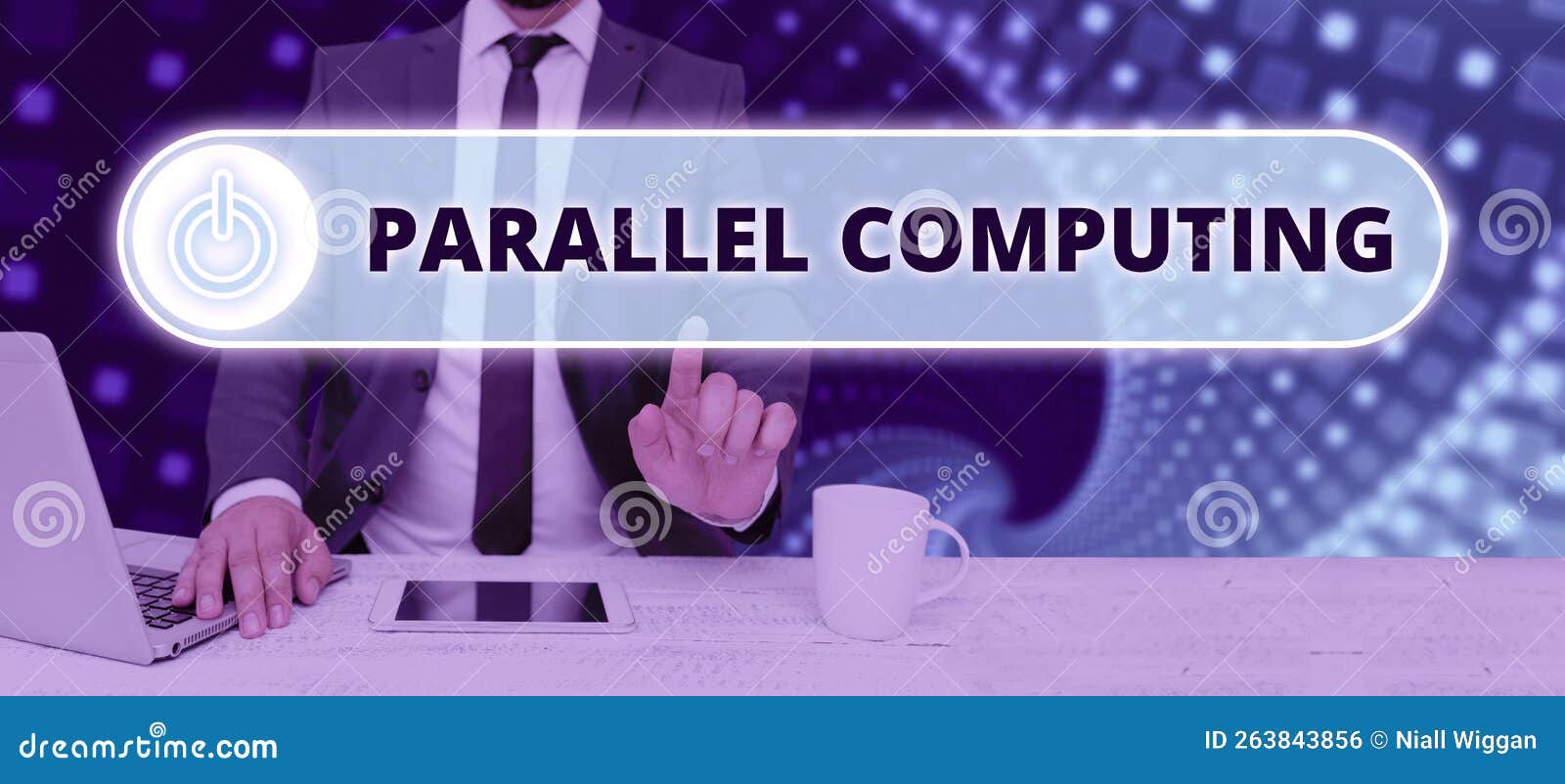 Writing Displaying Text Parallel Computing Business Showcase