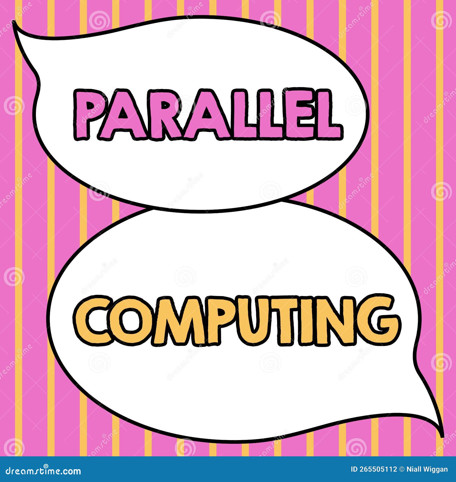Text Showing Inspiration Parallel Computing Internet Concept