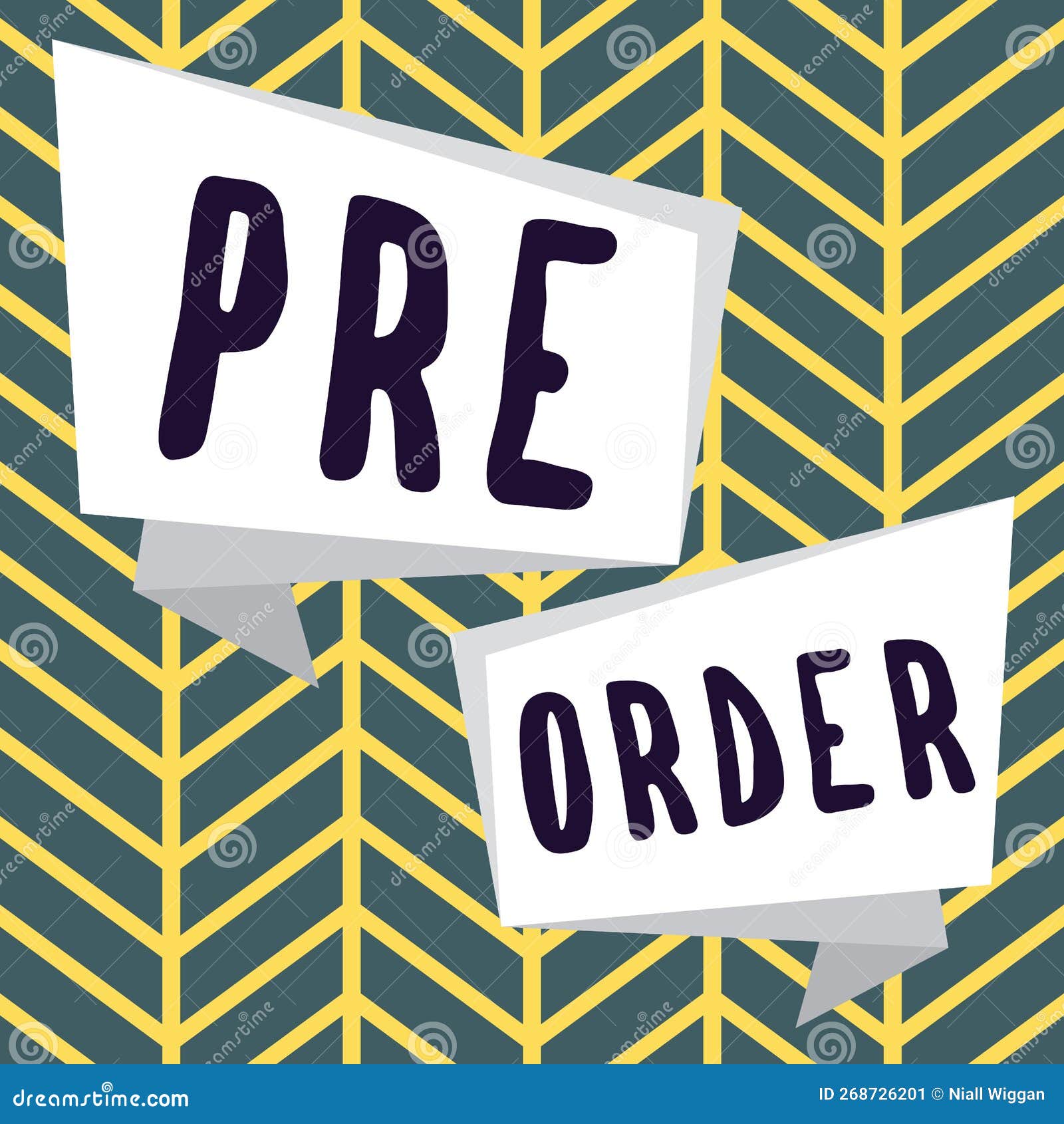 Hand Writing Sign Pre Order. Business Concept an Order for a Product ...