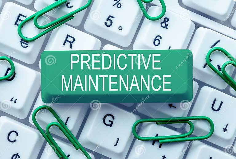 Hand Writing Sign Predictive Maintenance. Conceptual Photo Predict when ... Hand Writing Sign Predictive Maintenance. Conceptual Photo Predict when ...