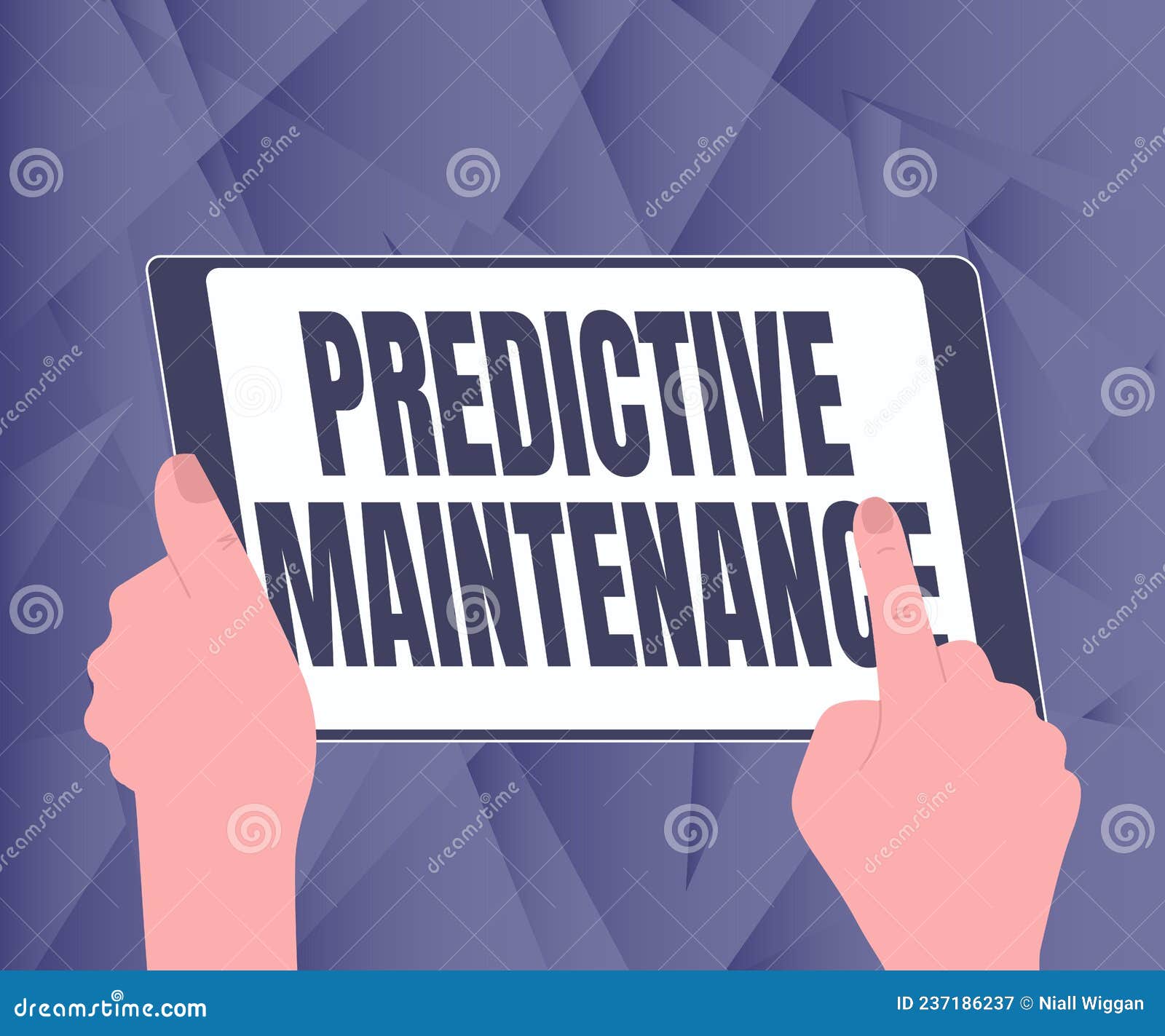 A Predictive Maintenance Icon Representing The Use Of Data Analysis To ...