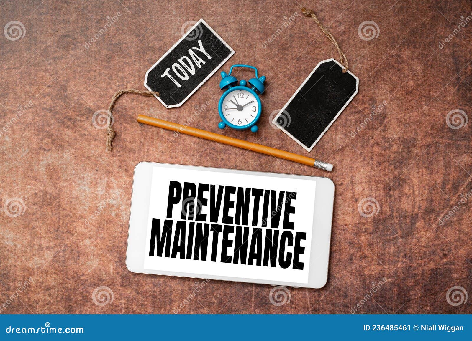 Sign Displaying Preventive Maintenance. Internet Concept Avoid ...