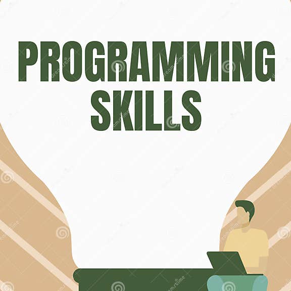 Writing Displaying Text Programming Skills. Business Idea Skills Vital To Write a Program so ...