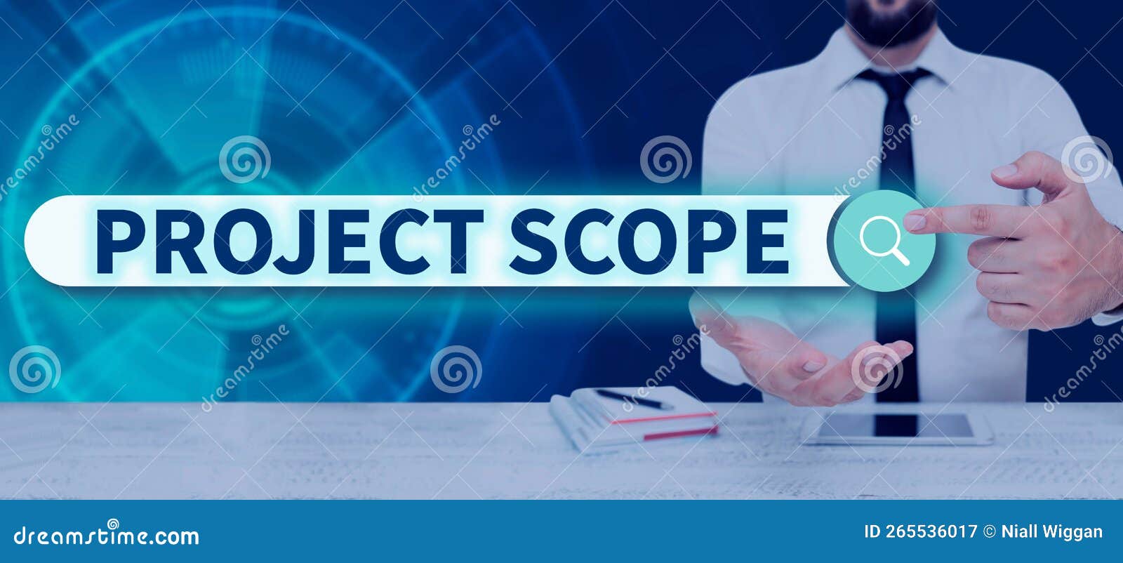 Inspiration Showing Sign Project Scope. Business Approach Evaluation of ...