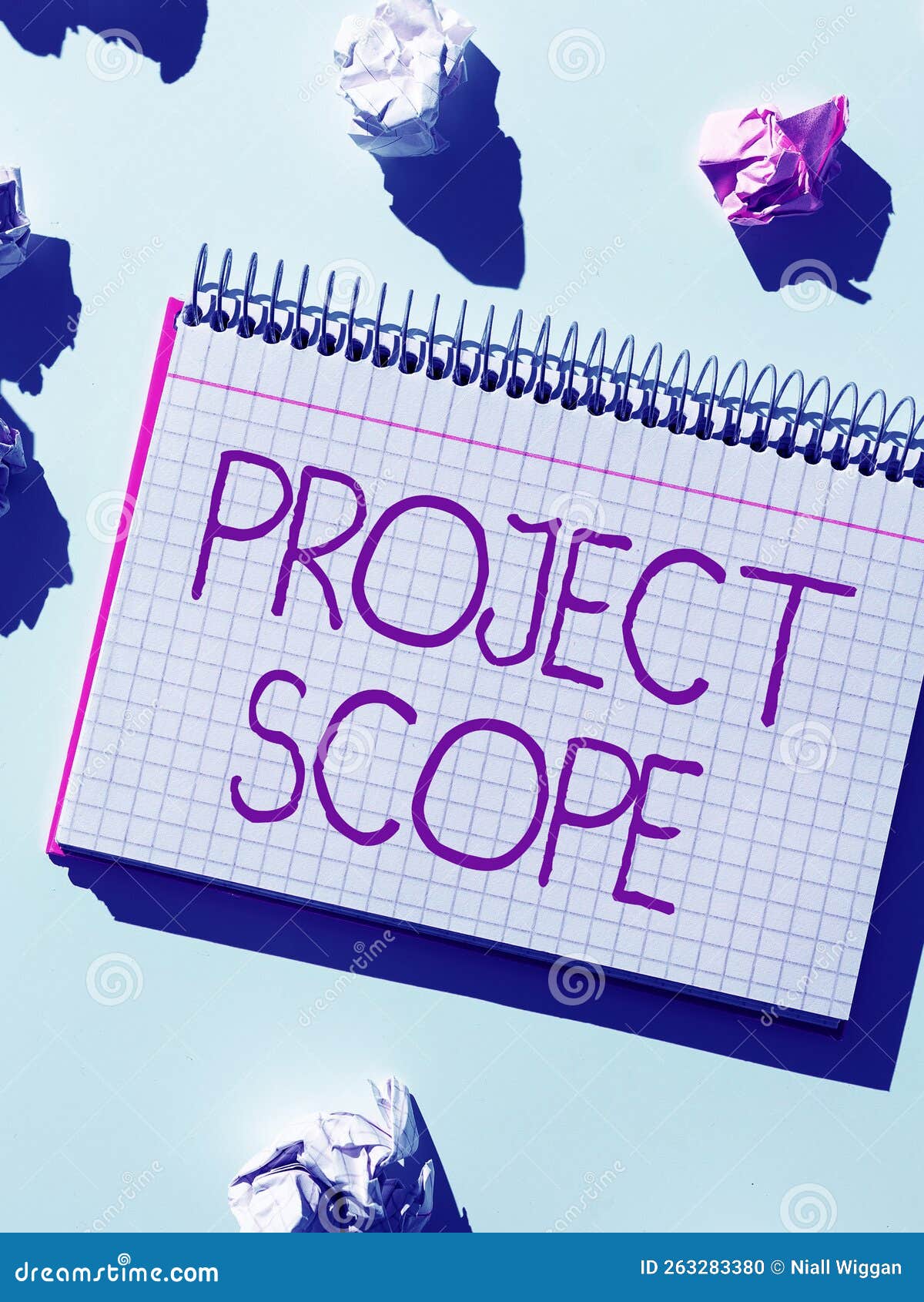 Writing Displaying Text Project Scope. Word for Evaluation of Work ...