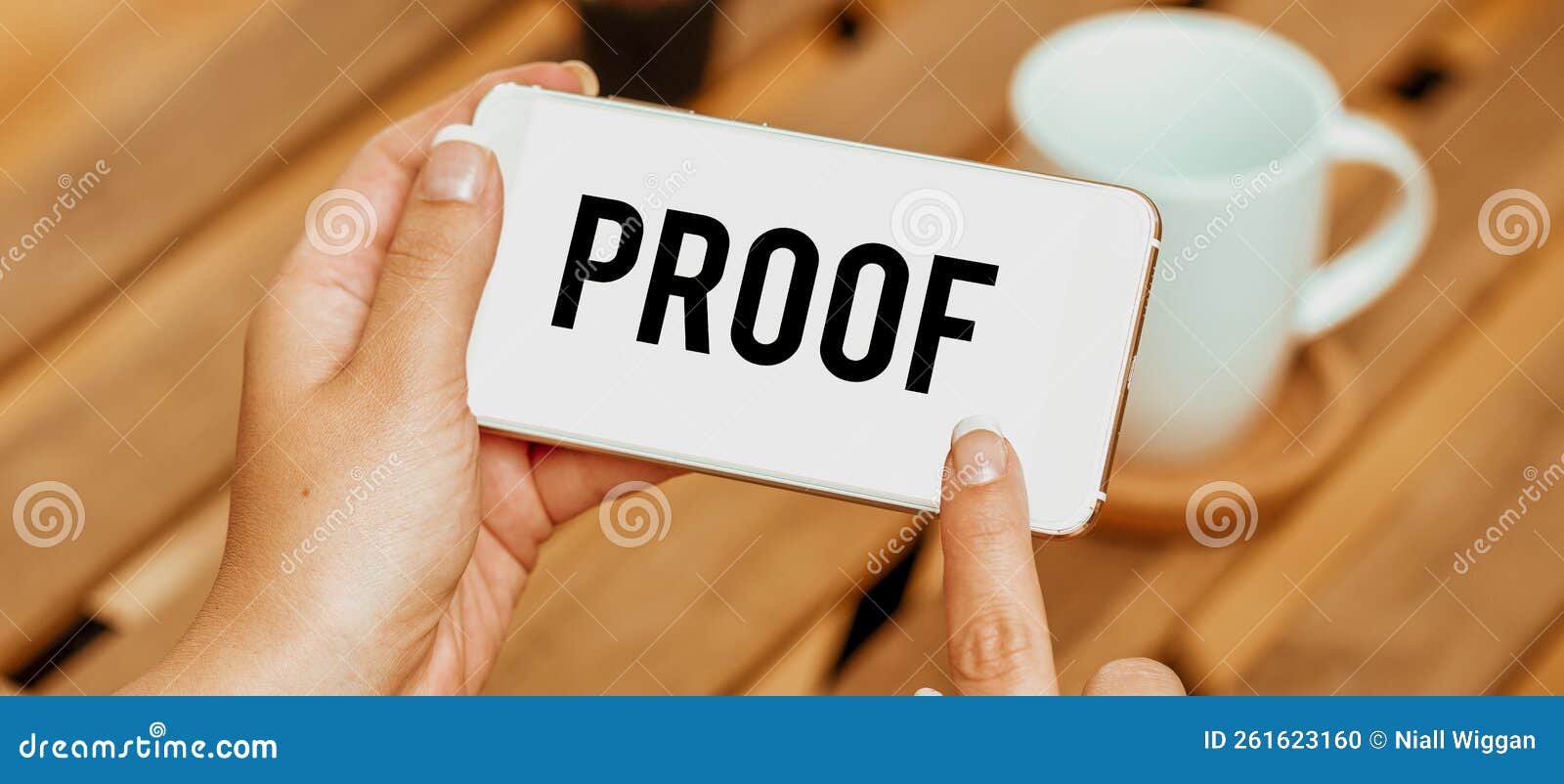 Writing Displaying Text Proof. Conceptual Photo Evidence or Argument ...